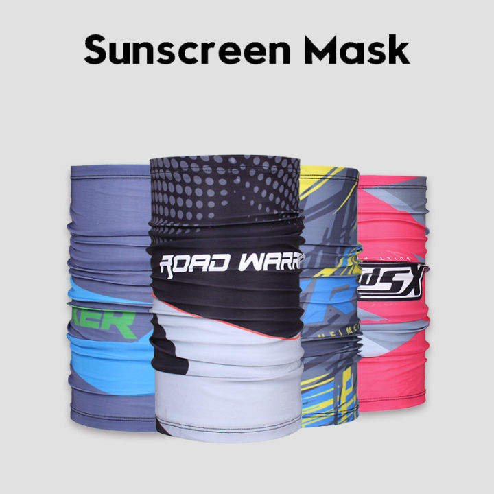 Sunscreen Mask Sun Protection Neck Gaiter Outdoor Cycling Face Mask UV ...