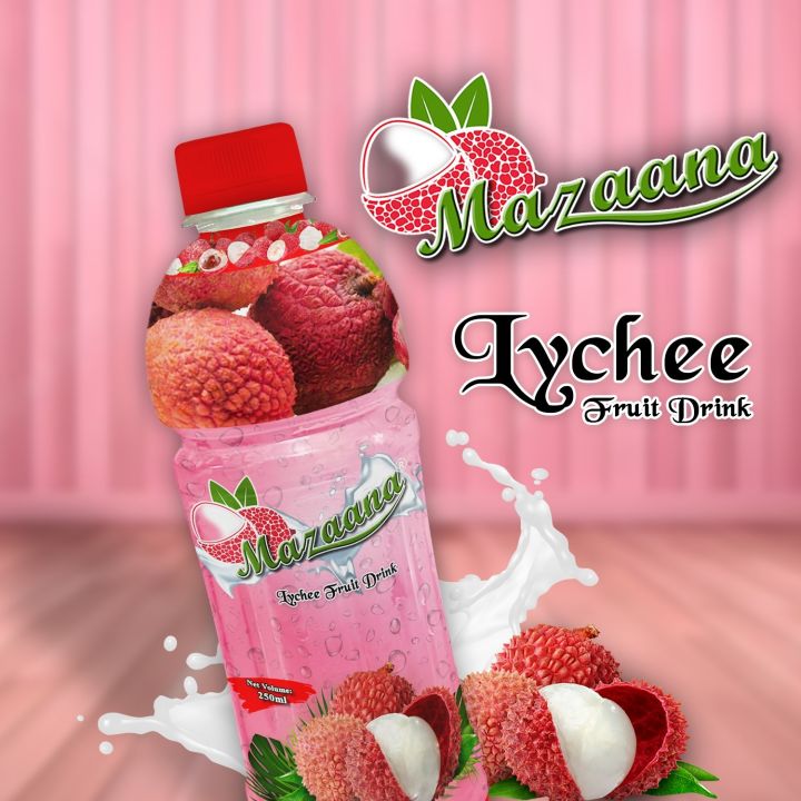 Mazaana Lychee Fruit Drink 250 ML | Daraz.pk