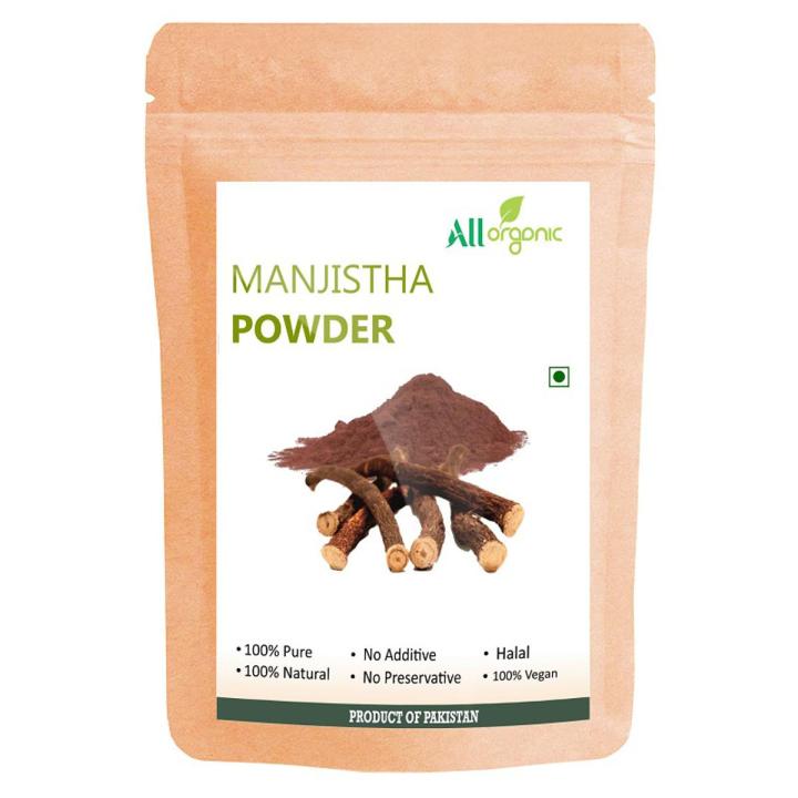 Organic Manjistha Root Powder 100gm | Daraz.pk