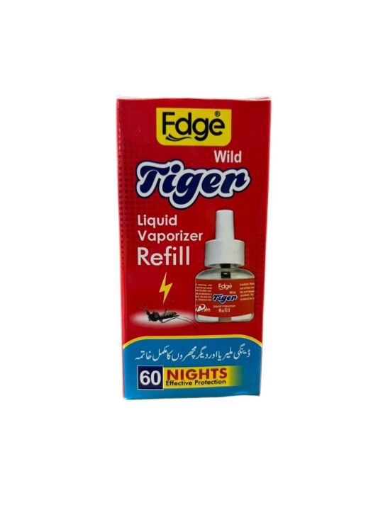 “Fdge Wild Tiger Liquid Vaporizer Mosquito Killer Refill – 60 Nights ...