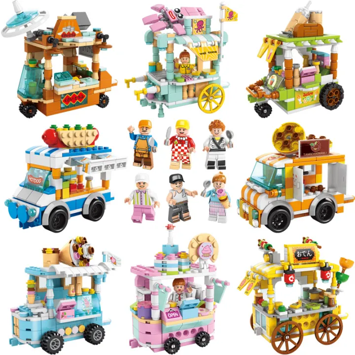 Lele Brothers City Street View bricks are compatible with Lego small ...