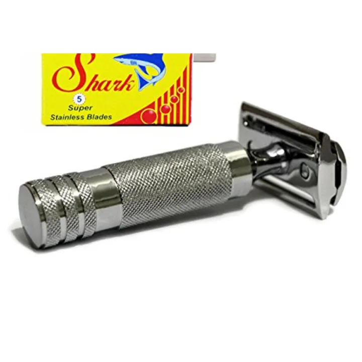 Double Sided Stainless Steel Shaving Safety Razor Safety Heavy Duty ...
