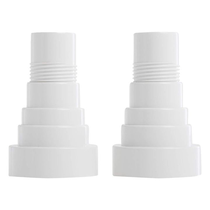 Pool Filter Pump Hose Adapter/Above Ground Pool White Hose Adapter Hose ...