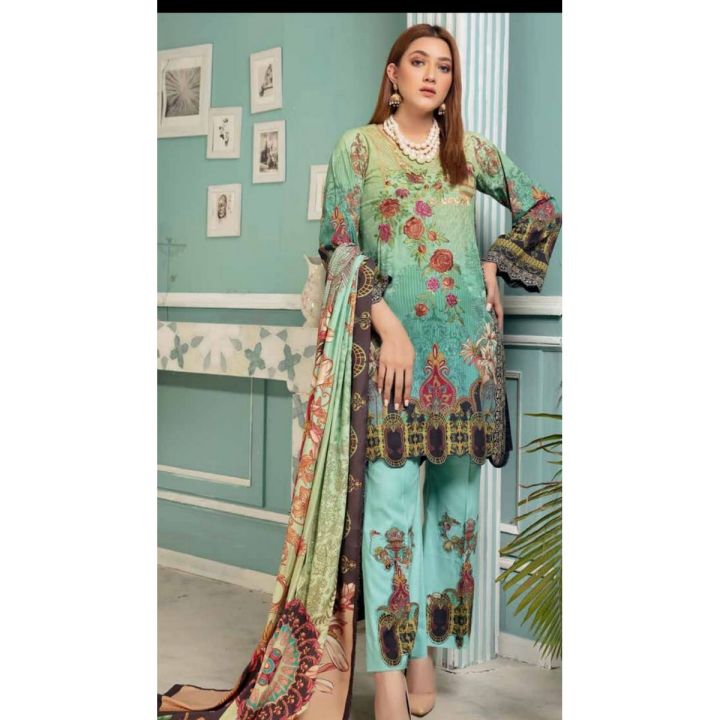 Wareesha Staple Dress Shalwar Kameez Duppatta for Women 3 piece Winter ...
