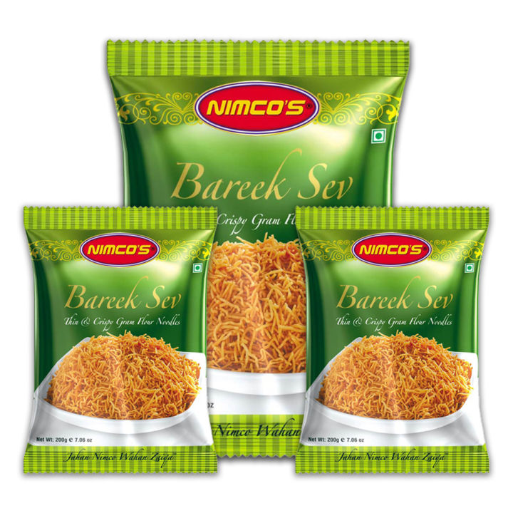 Nimco's Bareek Sev 200g Pack of 3 | Daraz.pk