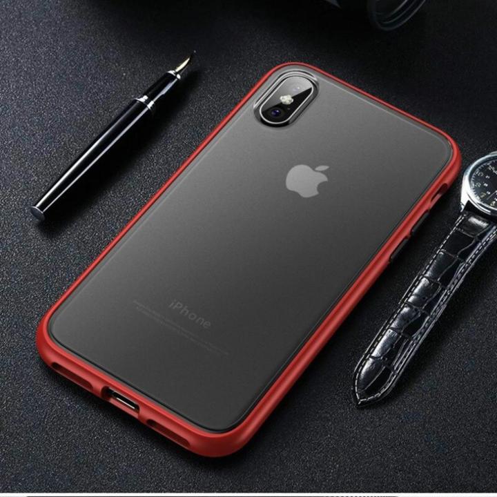 Matte Transparent Soft TPU edge Hard Plastic Back Case IPhone 6 6S 7 8 ...