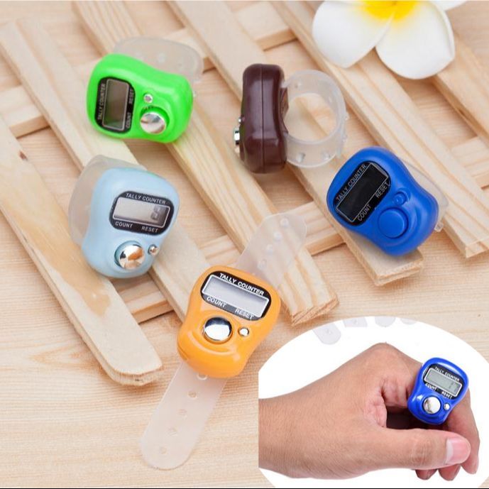 Finger Counter Digital Tasbeeh / Digital Counter Finger Ring - Tally ...