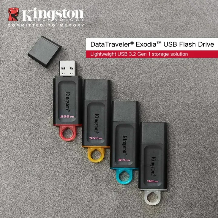 128GB Pen Drive Kingston USB 3.0 Flash Drive Solid Durable Memory Stick ...