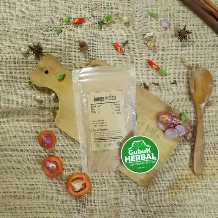 Melati Flower Powder Natural Organic Herb Spices Fresh Pure Hygienic ...