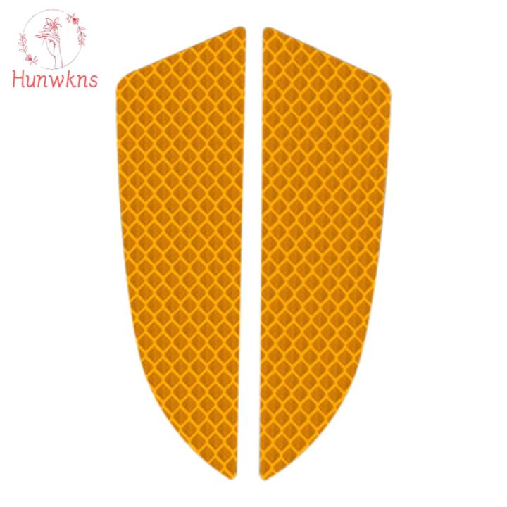 Car Reflector Tapes Anti-collision Car Front Bumper Reflector Decals ...