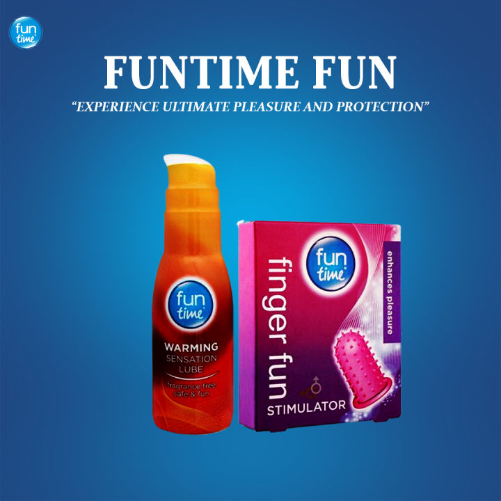 Funtime Fun Bundle Finger Fun and Warming Lube 75ml | Daraz.pk