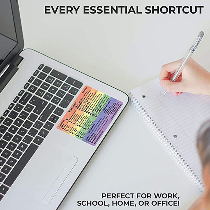 New Shortcut Key Sticker For 13-16" MacBook Pro 13 /Air 13 Windows Word ...