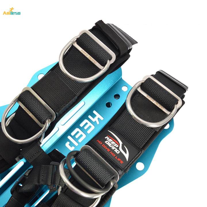 Scuba Diving Weight Belt Webbing Keeper Slide BCD Glider Wreck Diving ...