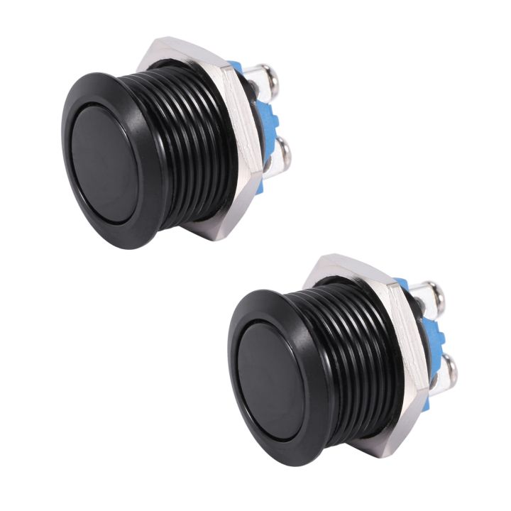2X Horn Switch Horn Button Push Button Switch For Car 16mm 12V | Daraz.pk