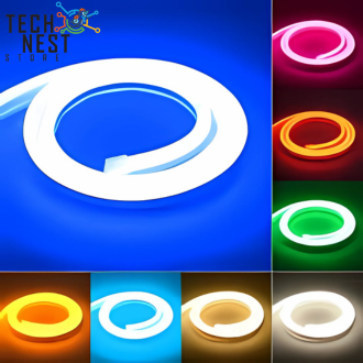 Custom NEON Light Strip - 1M to 50M (Flexible LED Neon Rope) | Daraz.pk