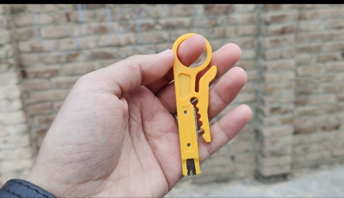 1,2,4,5Piece Yellow Mini wire cable Stripper Plier Cutter peeler UTP ...