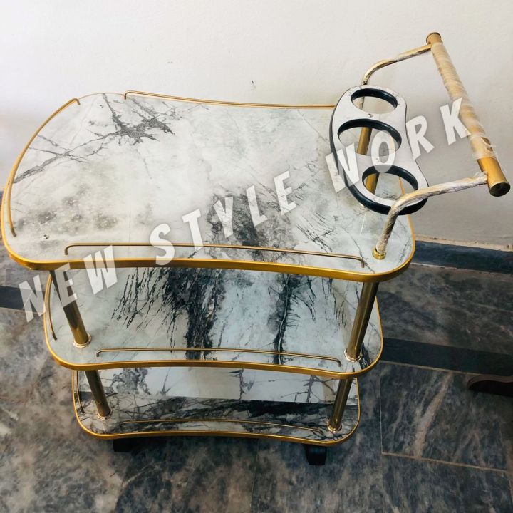 Tea Trolley | Table Trolley | Serving Trolley | Daraz.pk