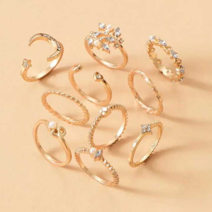 Pack of 4 Rings | Daraz.pk: Buy Online at Best Prices in Pakistan ...