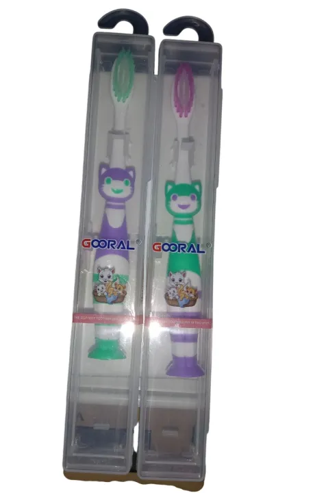 KIDS TOOTHBRUSHE Gooral high Quality Cartoon Kids Toothbrush for ...