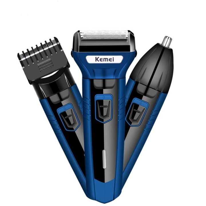Shaving Machine 3 In 1 Rechargeable Hair Clipper Shaver beard Styling ...