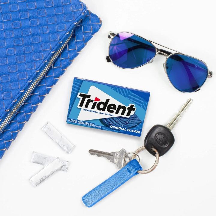 TRIDENT REFRESHINGLY LONG LASTING ORIGINAL FLAVOR 14 STICKS | Daraz.pk