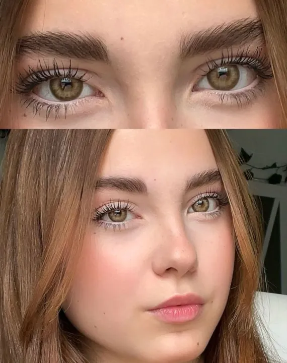 COLOUR NAME : NEALA BROWN - Color lens Eye Contact Lenses With ...