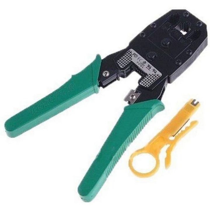 Network RJ45 CAT5 RJ11 RJ12 LAN Cable Wire Crimper Crimp Plier Strip ...