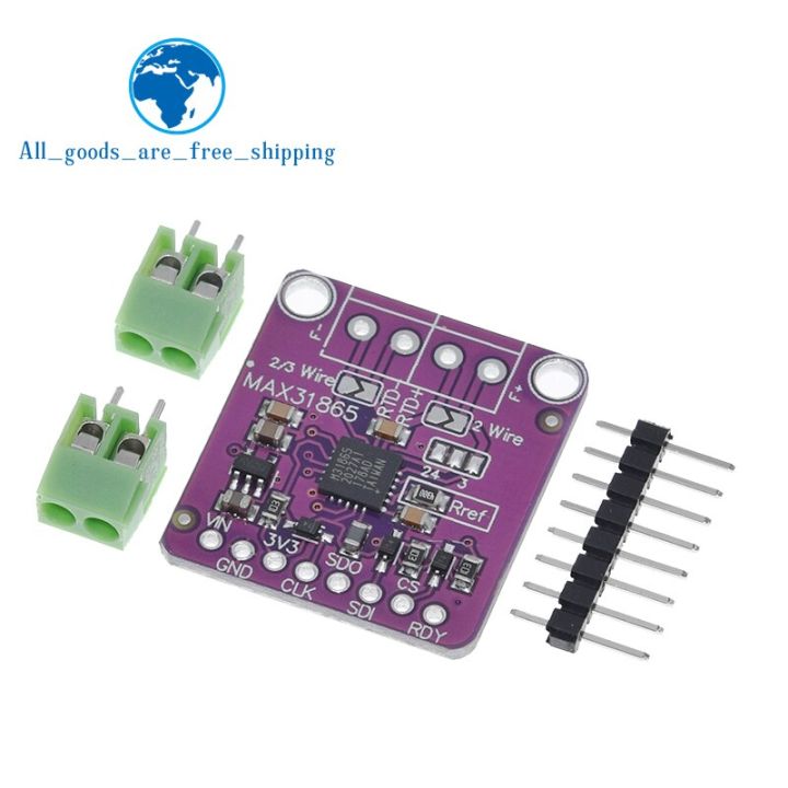 MAX31865 PT100 to PT1000 RTD-to-Digital Converter Board Temperature ...