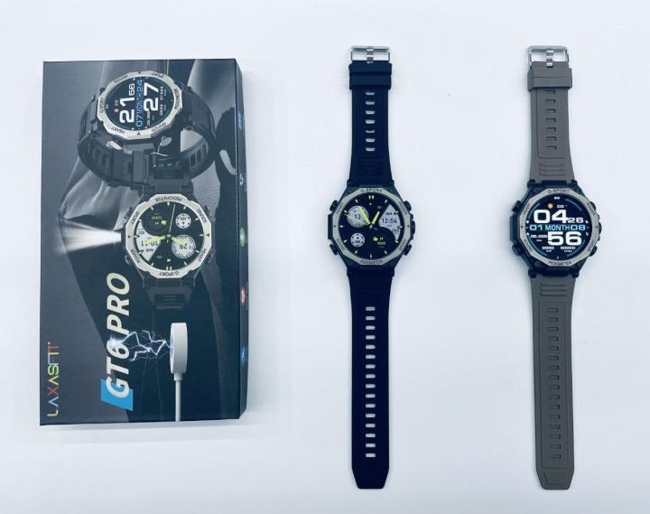 GT6 Pro Smartwatch Sports Look Watch Bluetooth Calling All Social Apps ...