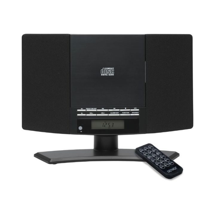 DENVER MC-5220, Black, Wall-Mountable, Music System, CD, FM Radio ...