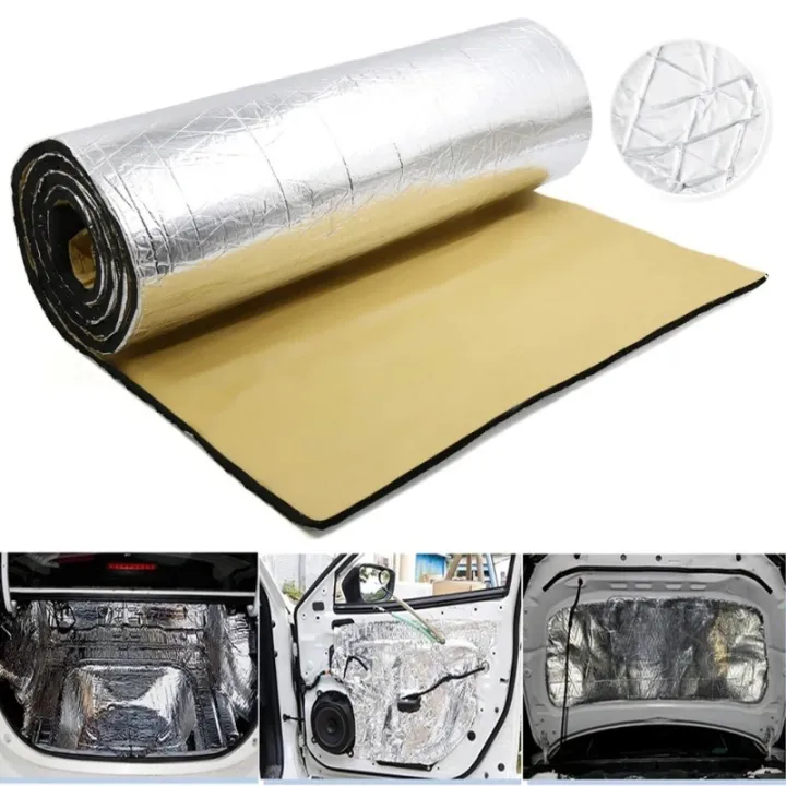 Car Heat and Sound Insulation Mat – Automotive Sound Deadener & Thermal ...