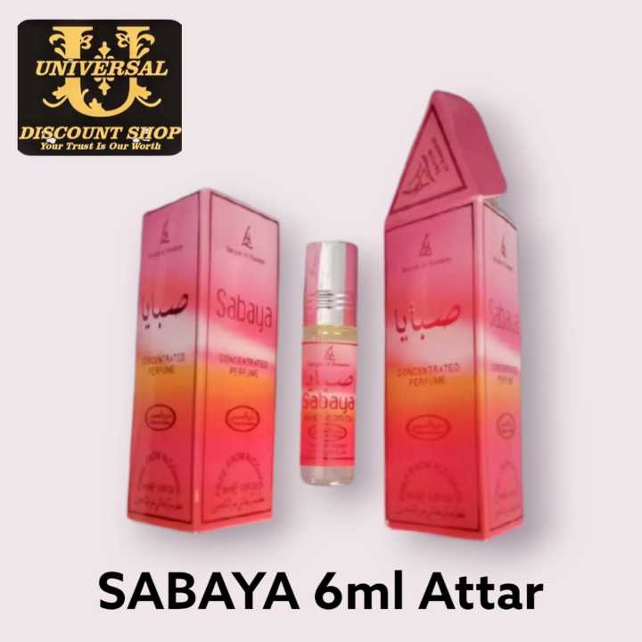 SABAYA Imported Non-Alcoholic Concentrated Perfume Attar Oil (6 ml) | Daraz.pk