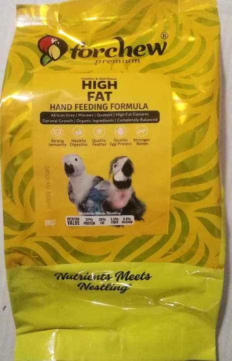 Parrot Hand Feed by Forchew High Fat High Energy Hand Feeding Formula ...