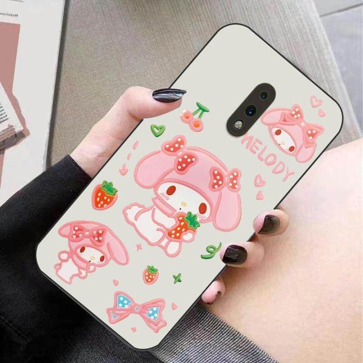 For OnePlus 7 Back Cover Case Fashion Cartoon Melody Soft Silicone ...