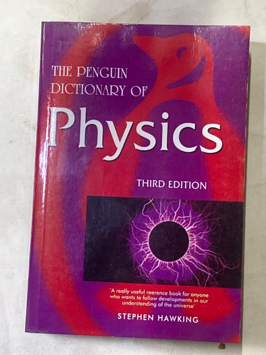 DICTIONARY OF PHYSICS PENGUIN 3rd EDITION BY STEPHEN HAWKING | Daraz.pk