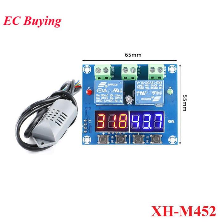 XH-M452 Temperature and Humidity Control Module Digital Display Dual Output, Automatic Constant ...