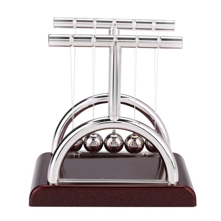 Newton's Cradle Steel Balance Ball Physics Science Pendulum Desk Fun ...