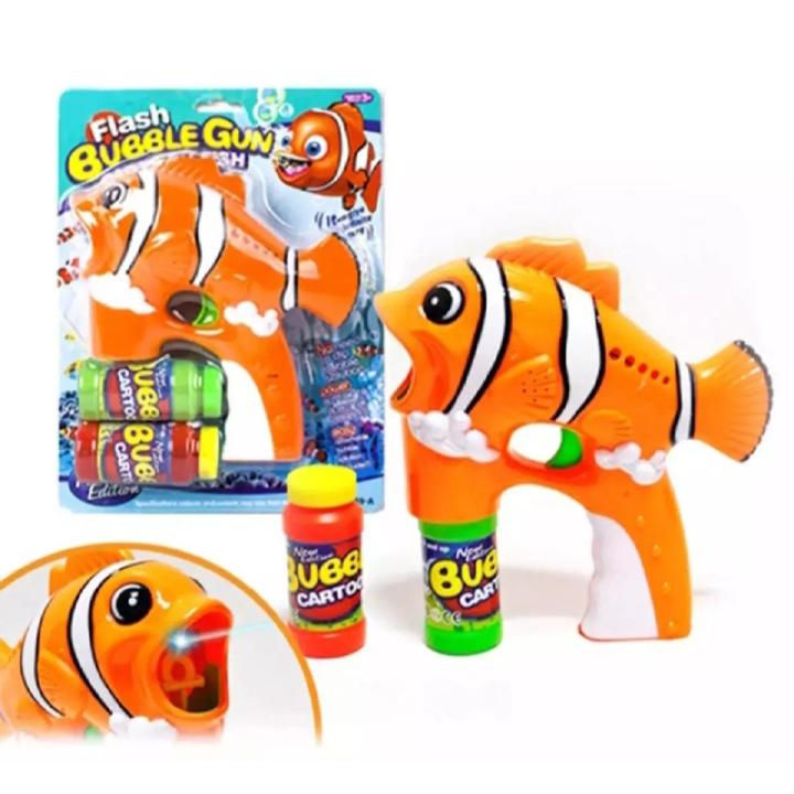 Fish Bubble Shooter Toy (Cell Operated) Sealed pack | Daraz.pk