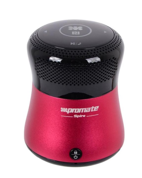 Spire - Dual Pairing “Shake n Shuffle” Bluetooth/NFC Speaker - Red | Daraz.pk