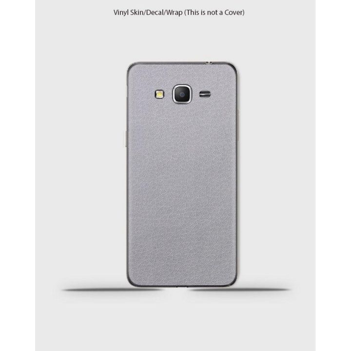 Samsung Nxt Phone Skin Front Back And Sides Grey Classic Leather ...
