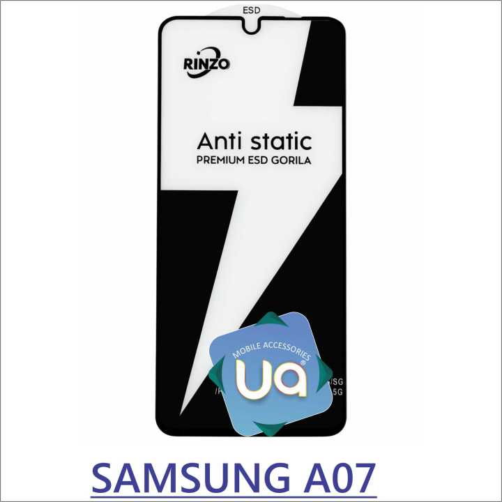 Samsung A07 Premium Gorilla OG HD+ Tempered Glass Screen Protector Full ...