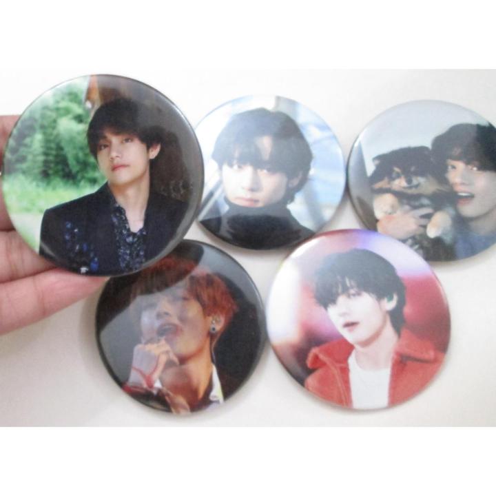 BTS V BADGE (one piece)(5.2 cm) | Daraz.pk