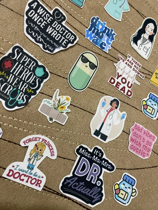 DR Doctor Aesthetic Stickers for mobile back, Laptop STICKERS , MOBILE ...