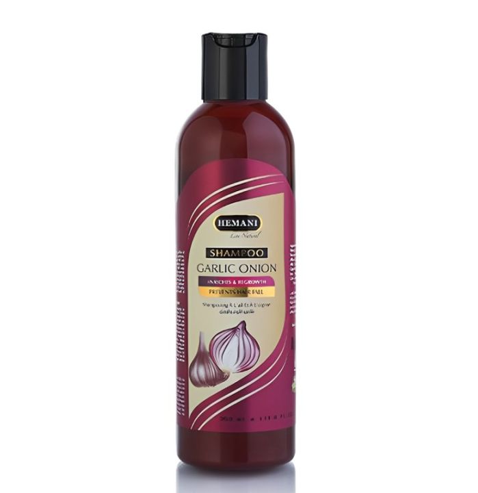 Hemani - Shampoo - Onion Garlic 350ml | Daraz.pk