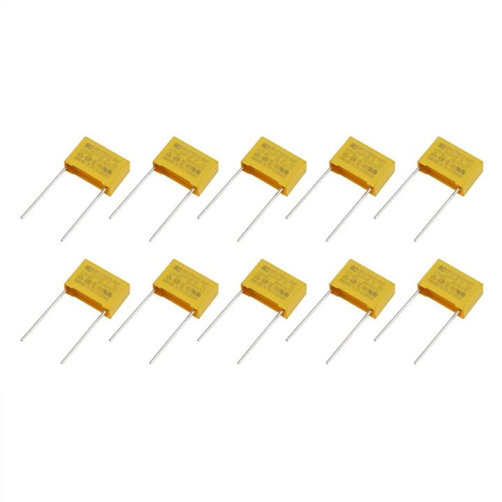 Capacitors-100 x Safety Capacitors-Yellow | Daraz.pk
