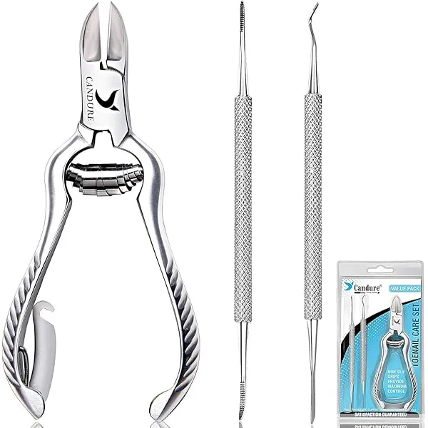 Professional manicure pedicure kit , 3-in-1 Nail Clipper, Ingrown ...