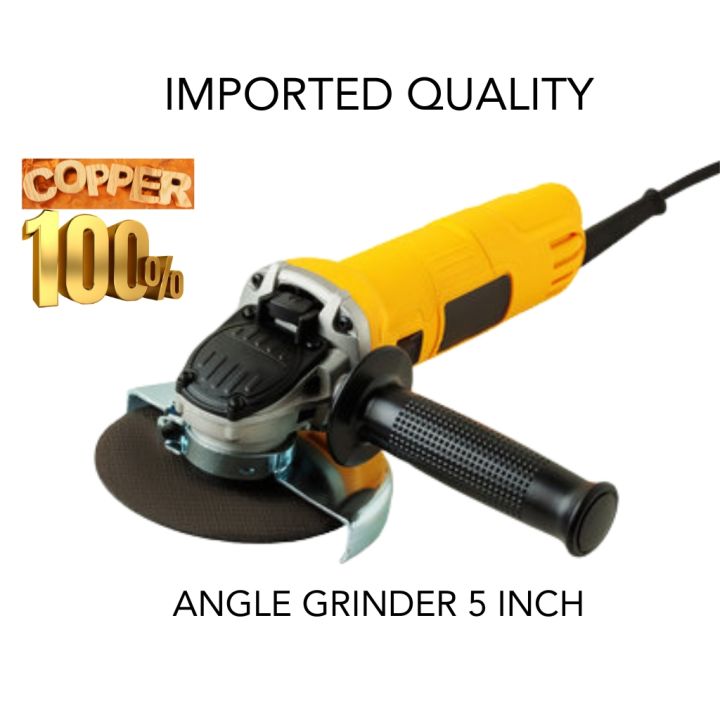 Angle Grinder 5 Inch Best Quality Pure Copper Winding Motor, High ...