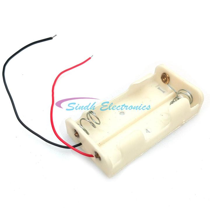 2PCS - AA Battery Holder Case 2 X 1.5V Battery Cell Box With Wire Leads ...