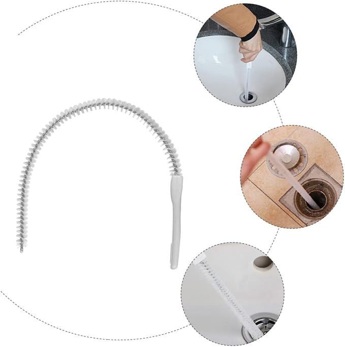 FRAKIN Sewer Dredging Brush Lint Remover Brush Clog Remover Tool ...