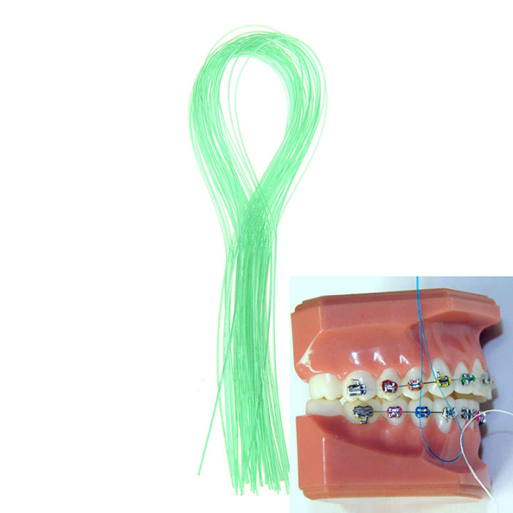 35pcs Floss Threaders Floss Holders Between Orthodontic Braces Bridge ...